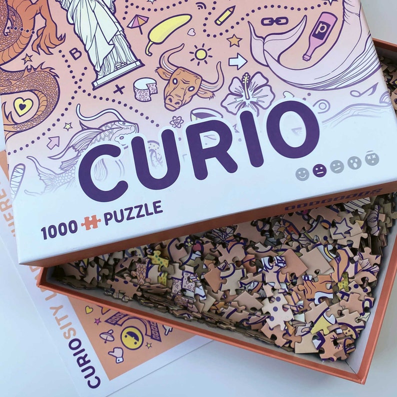Curio 1000 Piece Jigsaw Puzzle - Etsy