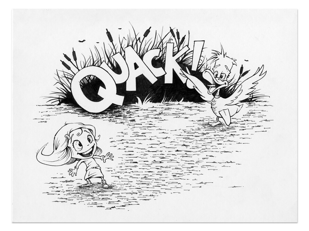 Quack! "wonderful" Limited Edition Screen Print - Etsy