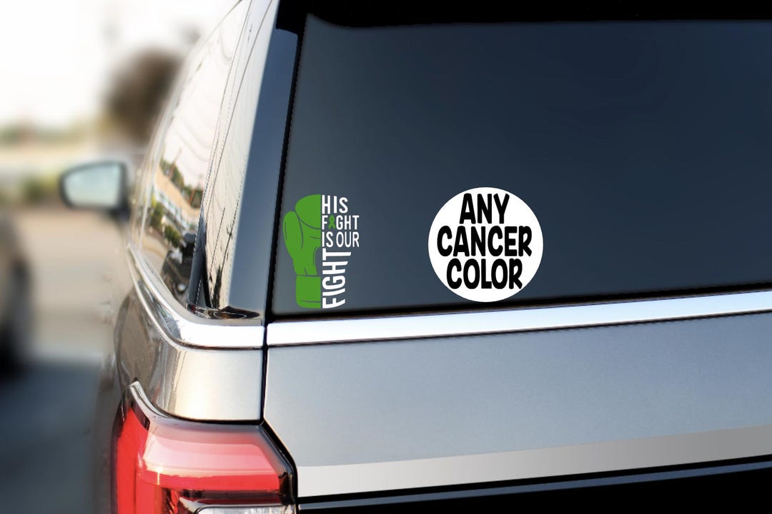 His/her Fight is Our Fight, Car Window Decal, Car Window Sticker, All ...