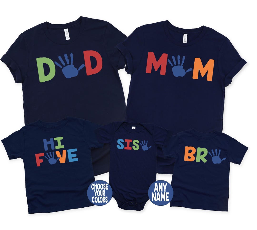 Hi Five Birthday Shirt, 5th Birthday Shirt, Hi 5 Birthday Shirt, Hi 5 ...