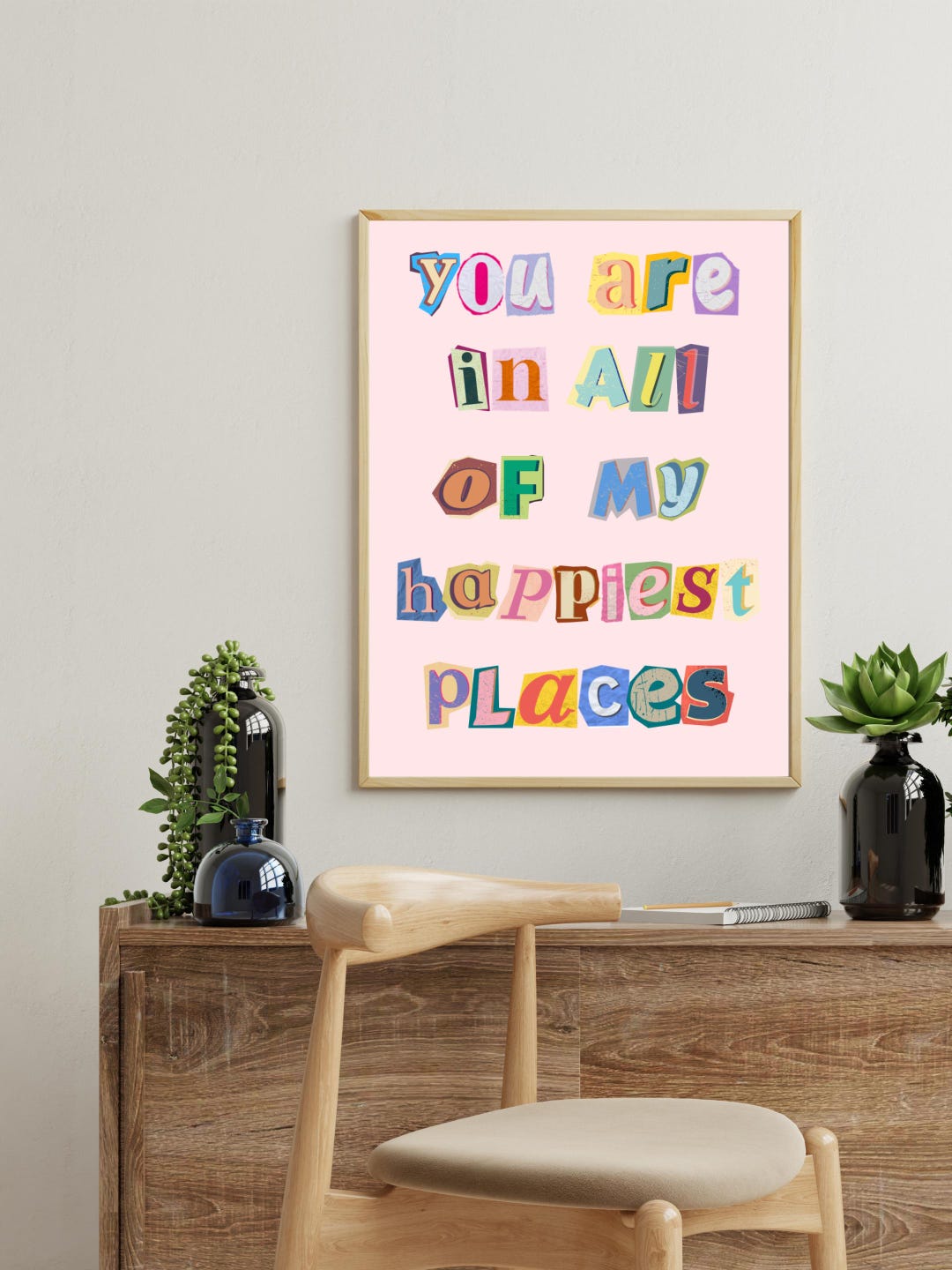 Happy Place Poster - Etsy