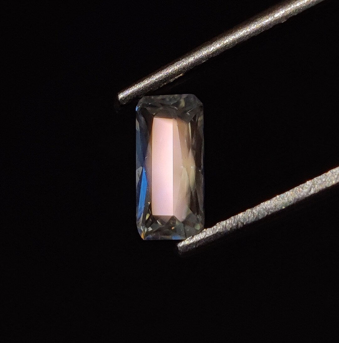 Rainbow Andesine : Pink Octagon Cut Gemstone, 0.56 Carat - Etsy