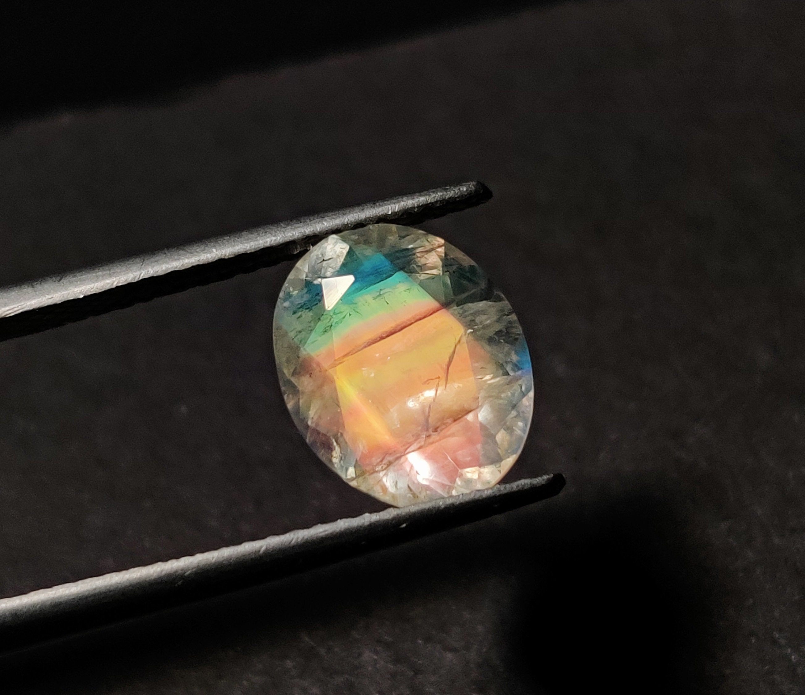 Regenbogen Labradorit ( Andesin ) Mehrfarbiger Auffälliger Stein ...