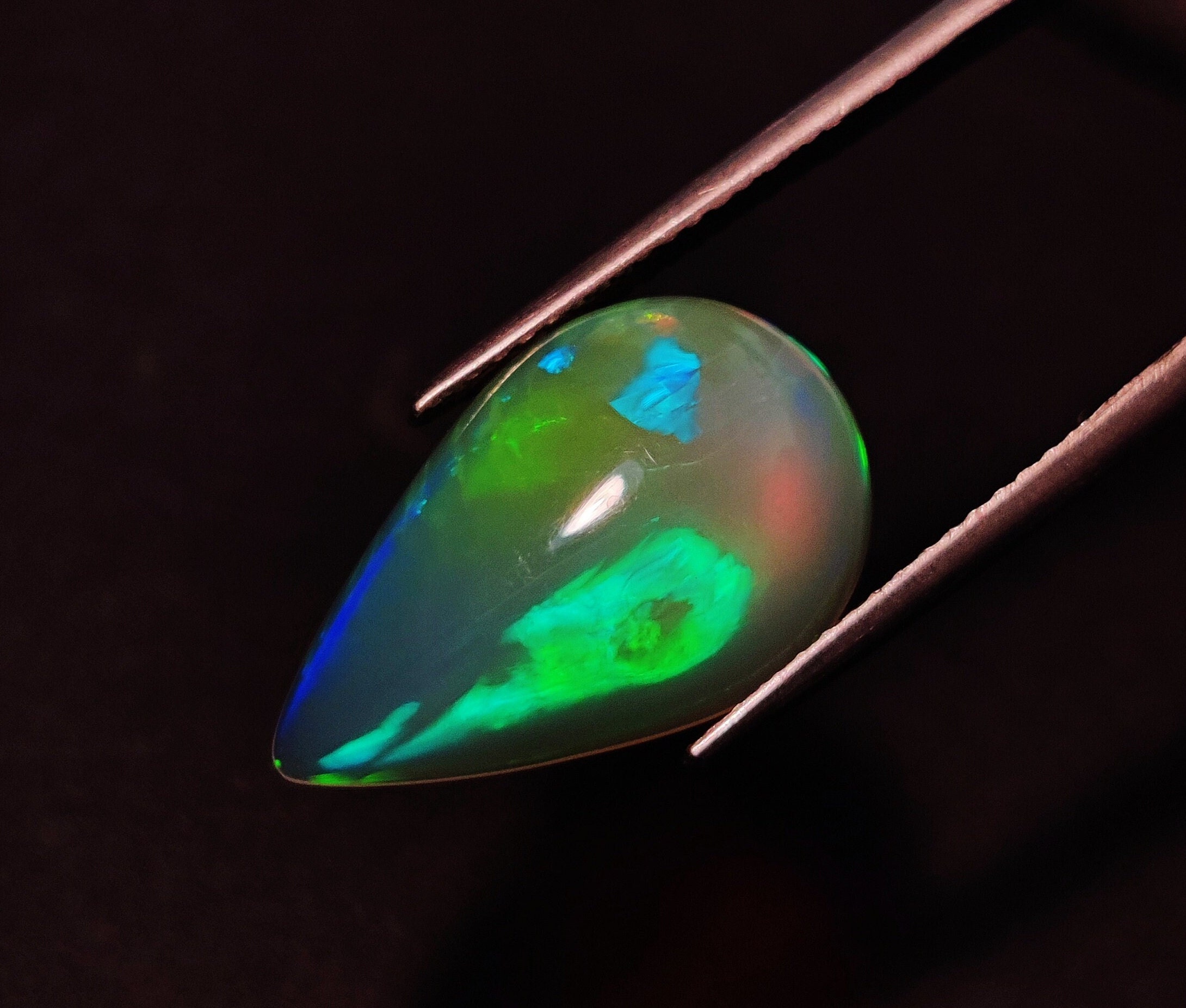 Ópalo Ópalo natural Ópalo etíope Ópalo multifuego Piedras - Etsy España