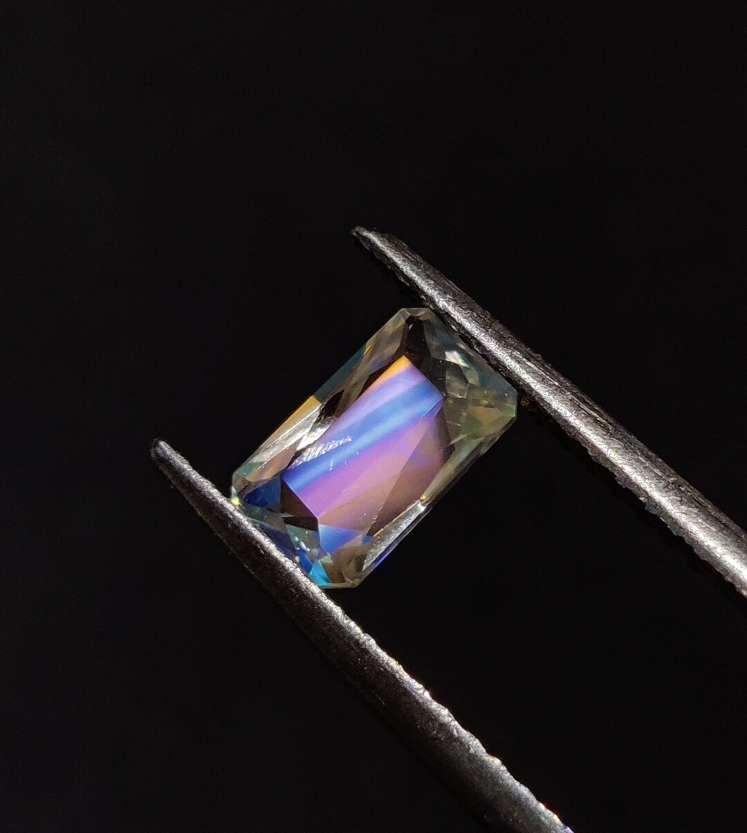 Rainbow Andesine ( Labradorite ) Purple & Multi Color Fire Flashy Stone ...
