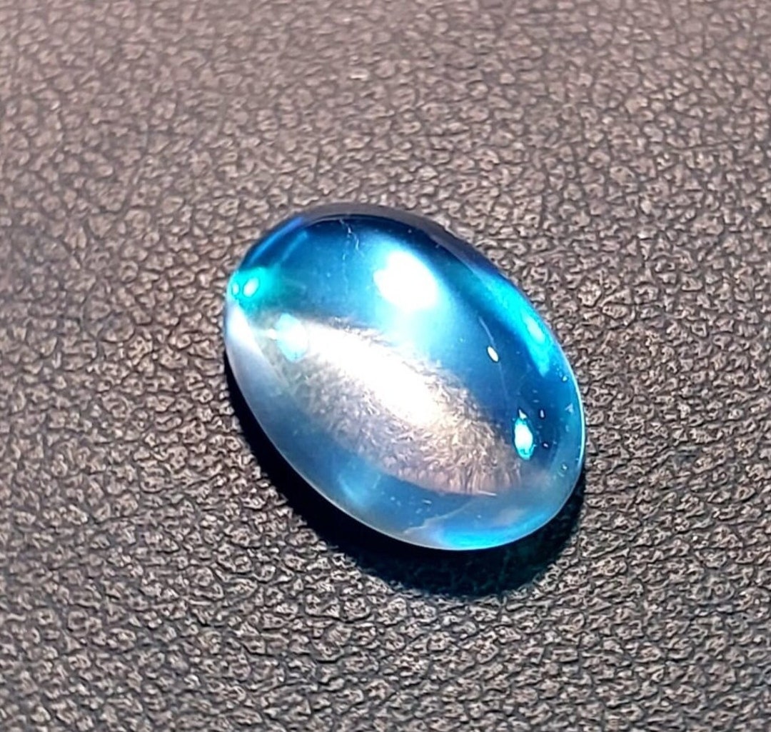 Royal Blue Moonstone 100 % Natural Moonstone Very Sharp Blue - Etsy