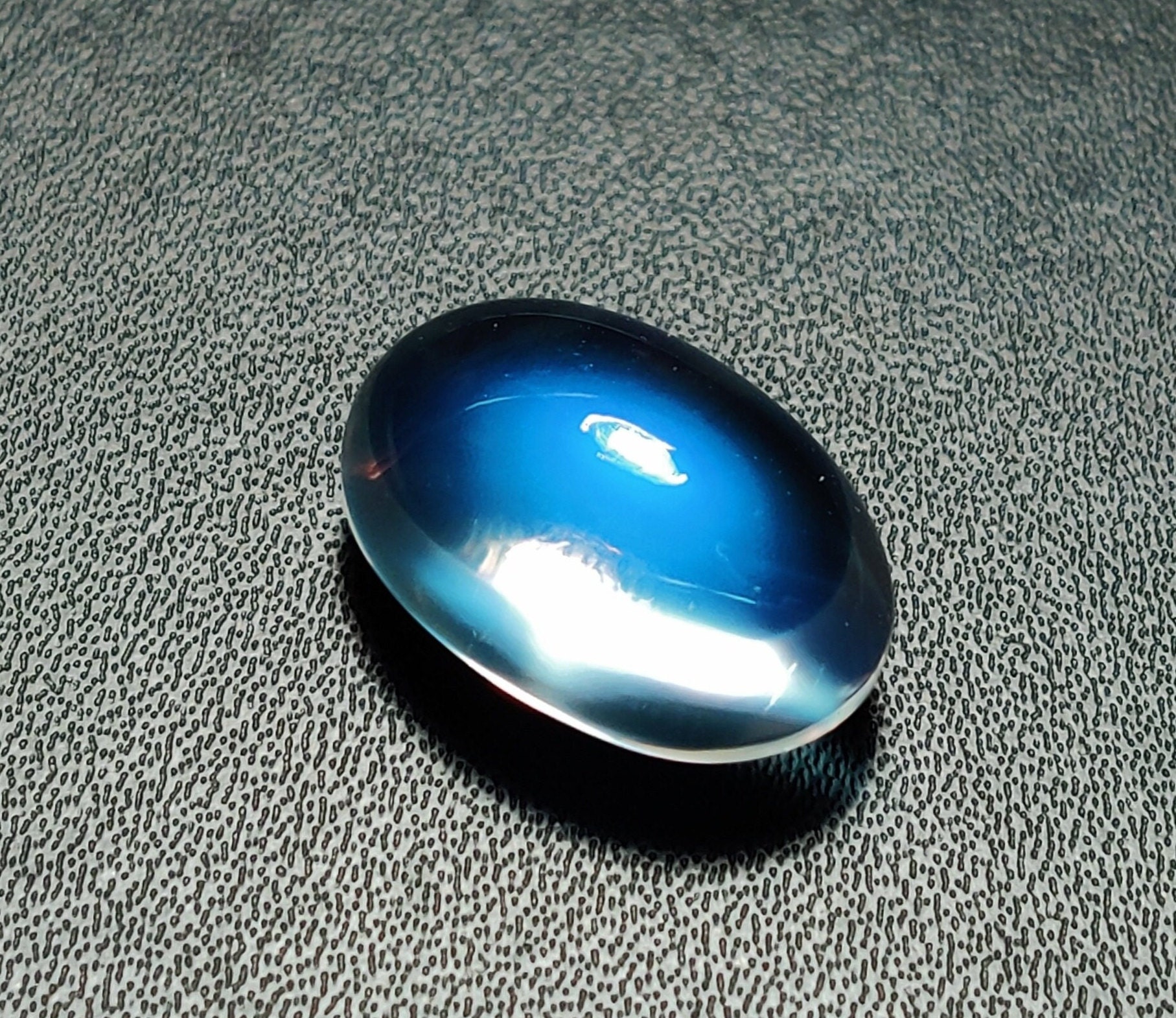 Royal Blue Moonstone Rainbow AAAA Stunning Quality Glass Body Clean ...