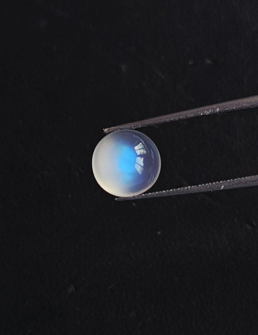 Royal Blue-flashy Milky Rainbow Moonstone - Blue Moonstone Cabochon ...