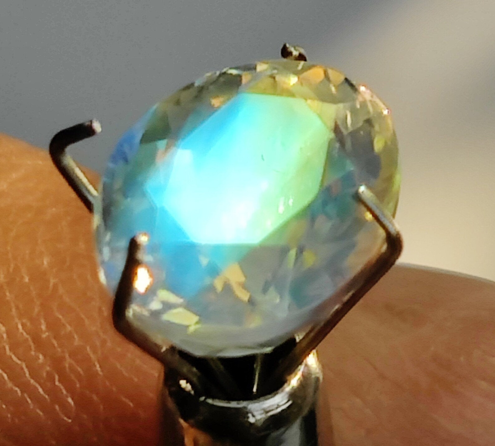 Rainbow Labradorite Andesine Moonstone Multi Colour Flashy | Etsy