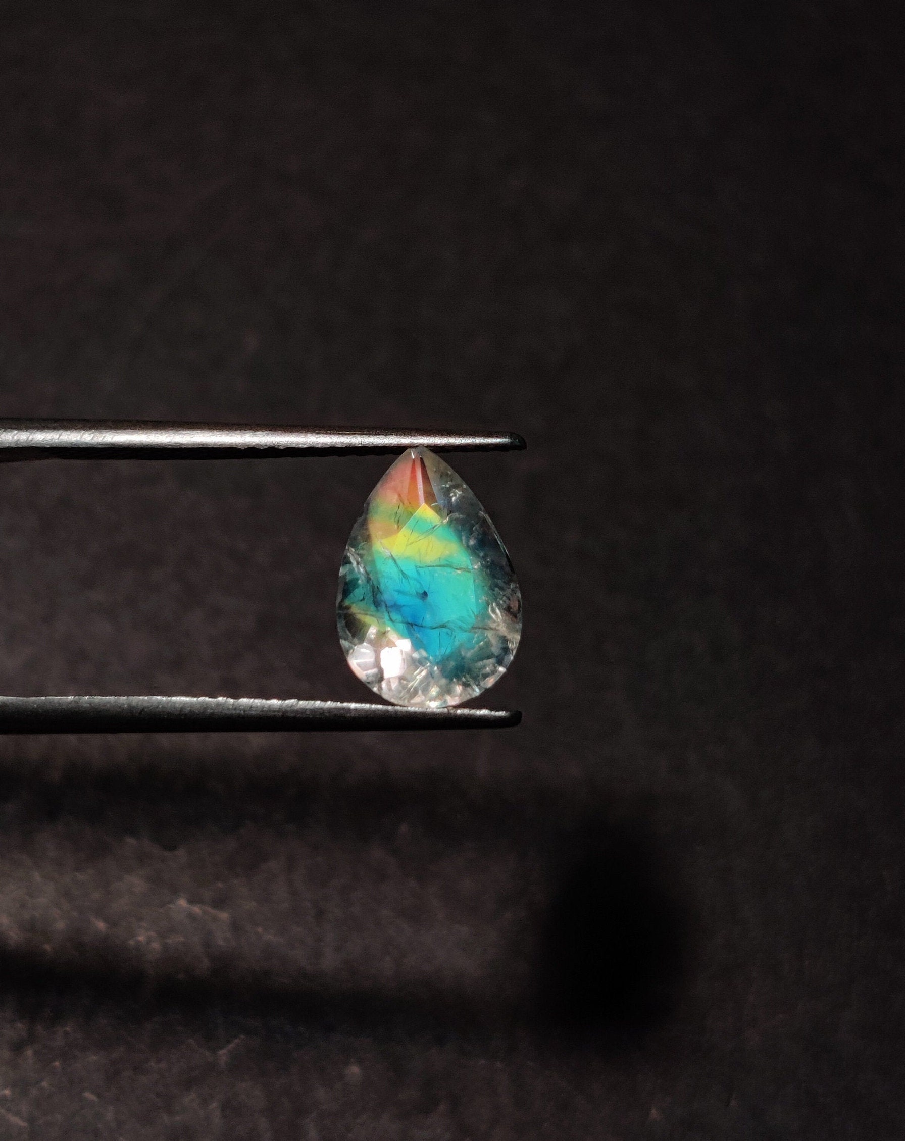 Regenbogen Labradorit Andesin Mehrfarbiger Auffälliger - Etsy.de