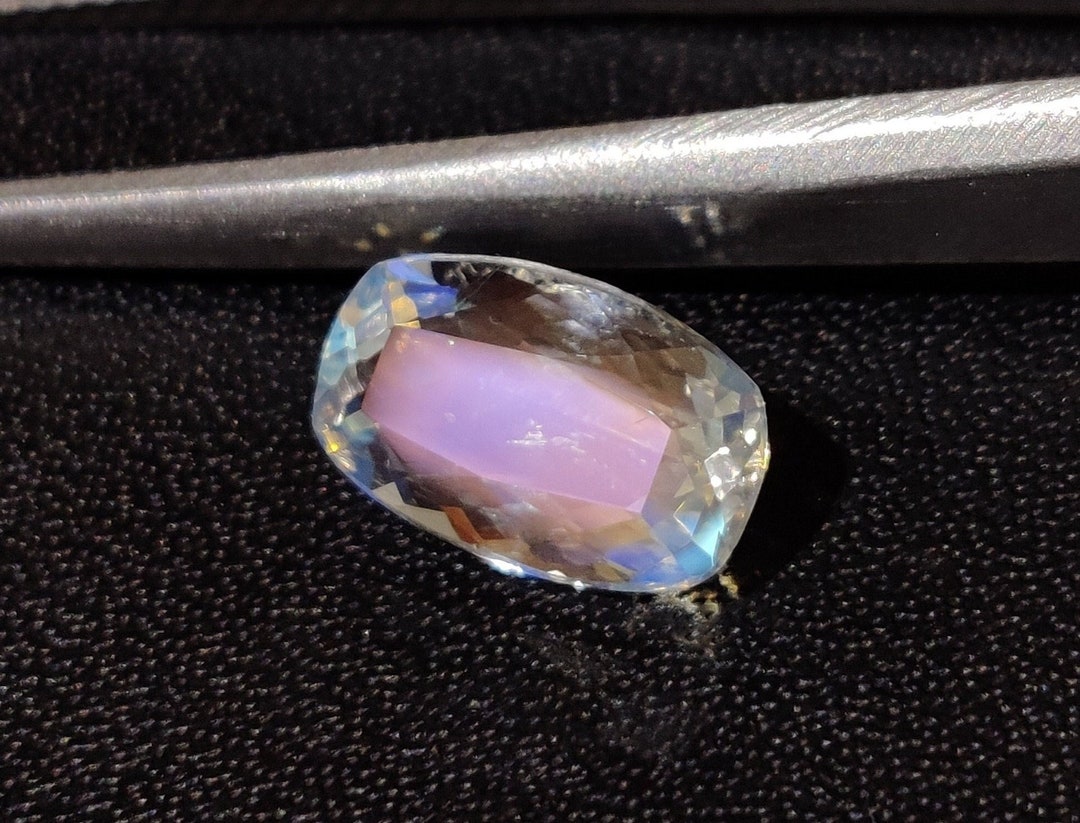 Rainbow Andesine - Pink Purple Multi Rainbow Fire - AAAA++ Quality ...