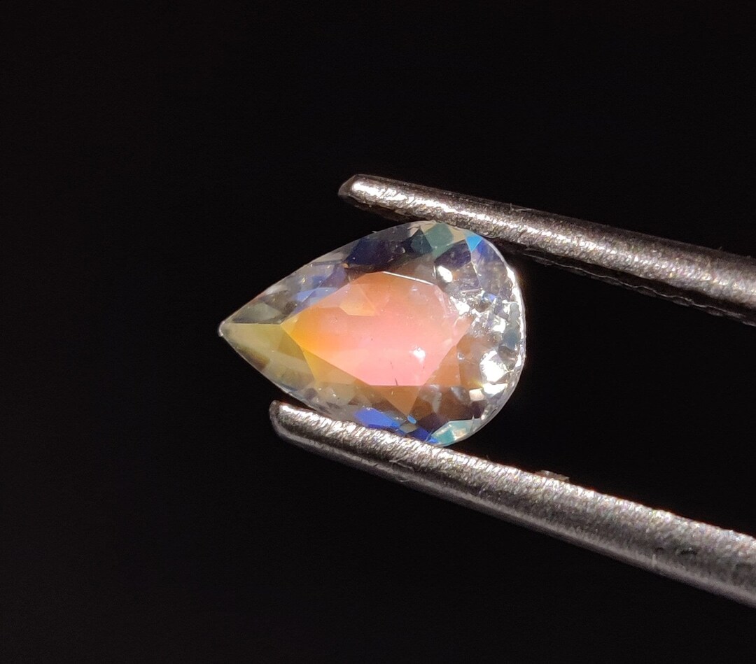 Rainbow Andesine - Pink With Rainbow Color Fire - AAAA+ Unique Quality ...