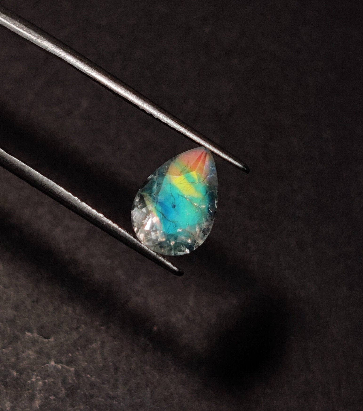 Regenbogen Labradorit Andesin Mehrfarbiger Auffälliger - Etsy.de