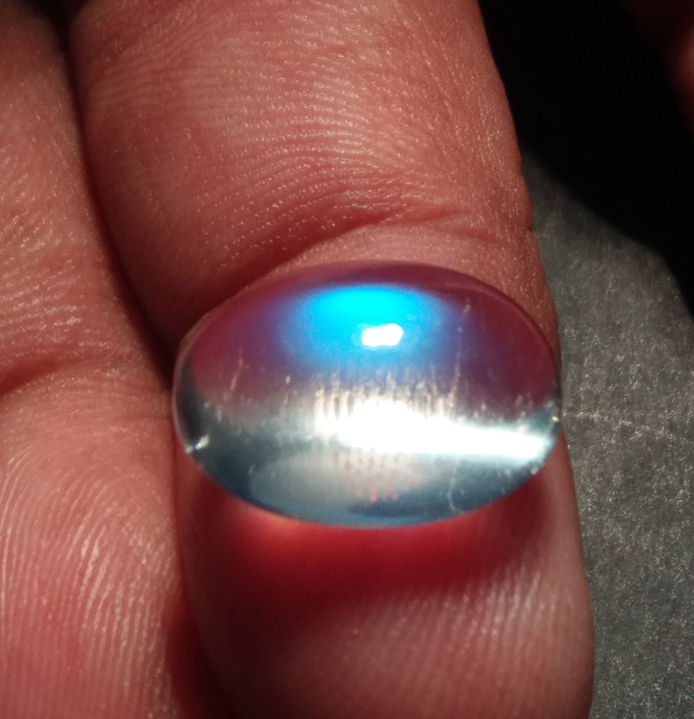 Rainbow Moonstone Natural Blue Moonstone Rare Gemstone - Etsy UK