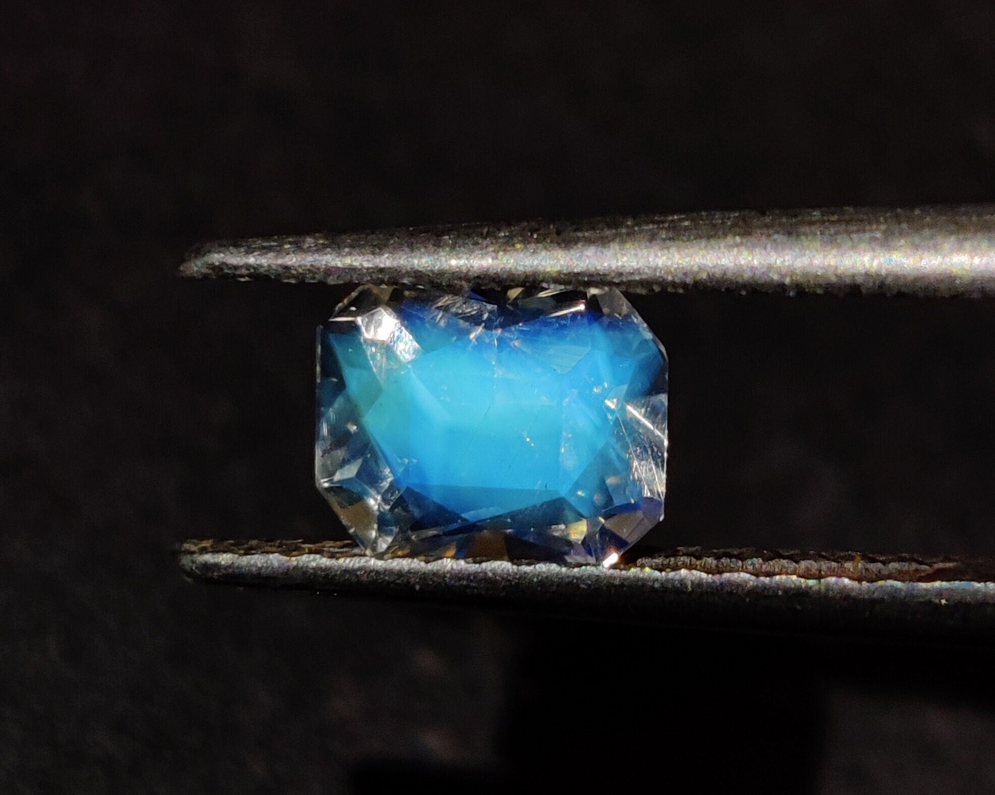 Rainbow Andesine Labradorite Blue Color Flashy Stone Octagon Shape ...