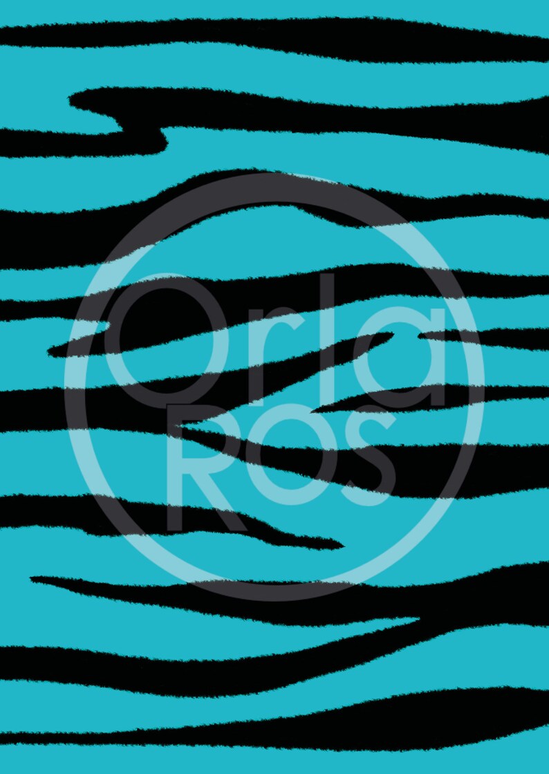 Bright Animal Print Postcards A6 Mini Print Set Leopard Print Postcard ...