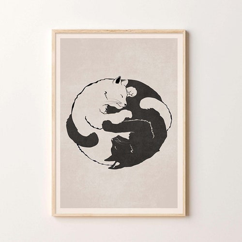 Atomic Cat Poster Wall Art Print Digital Download Instant - Etsy