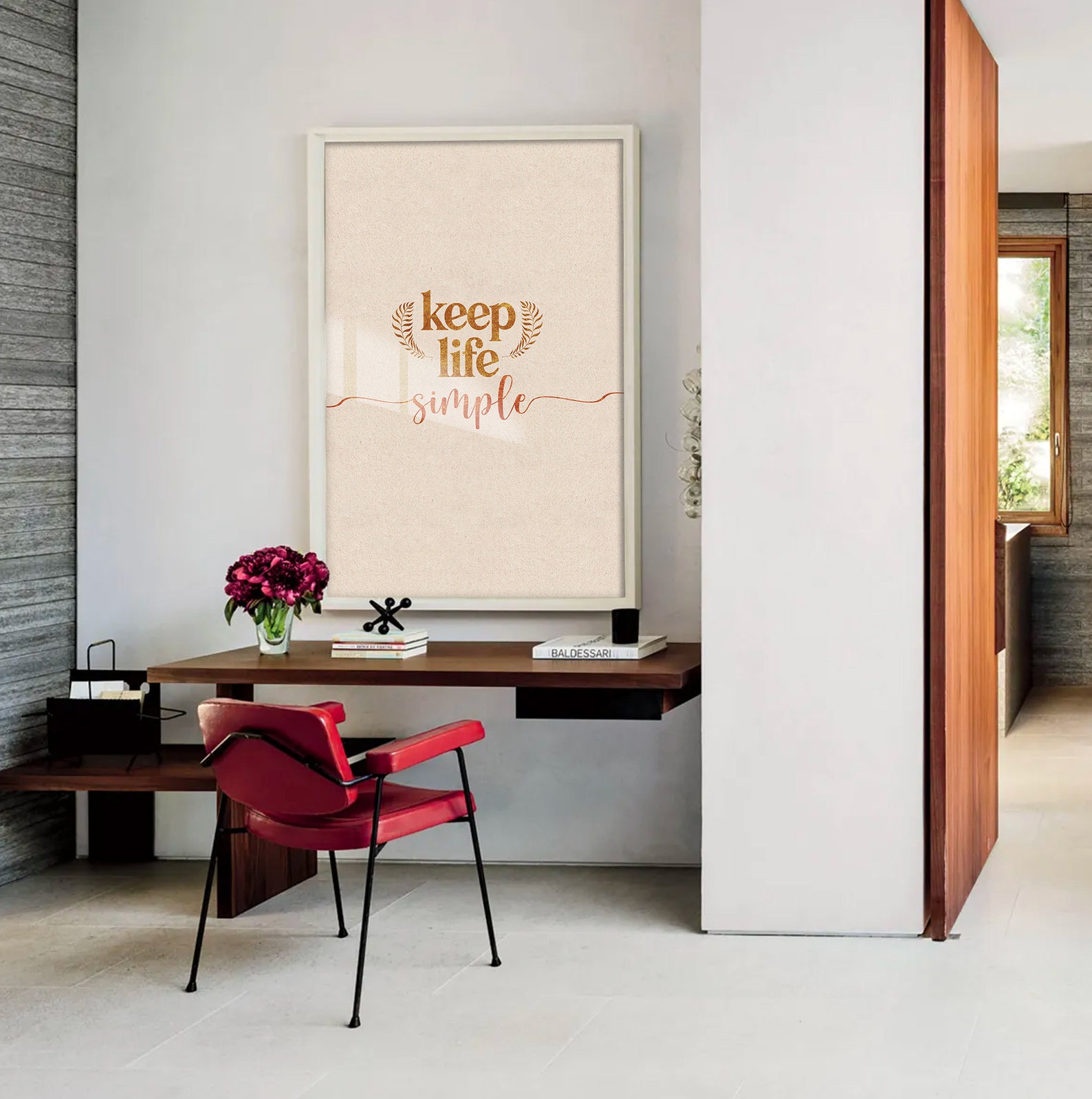 Keep Life Simple Printable Art, Inspirational Quotes, Motivational ...