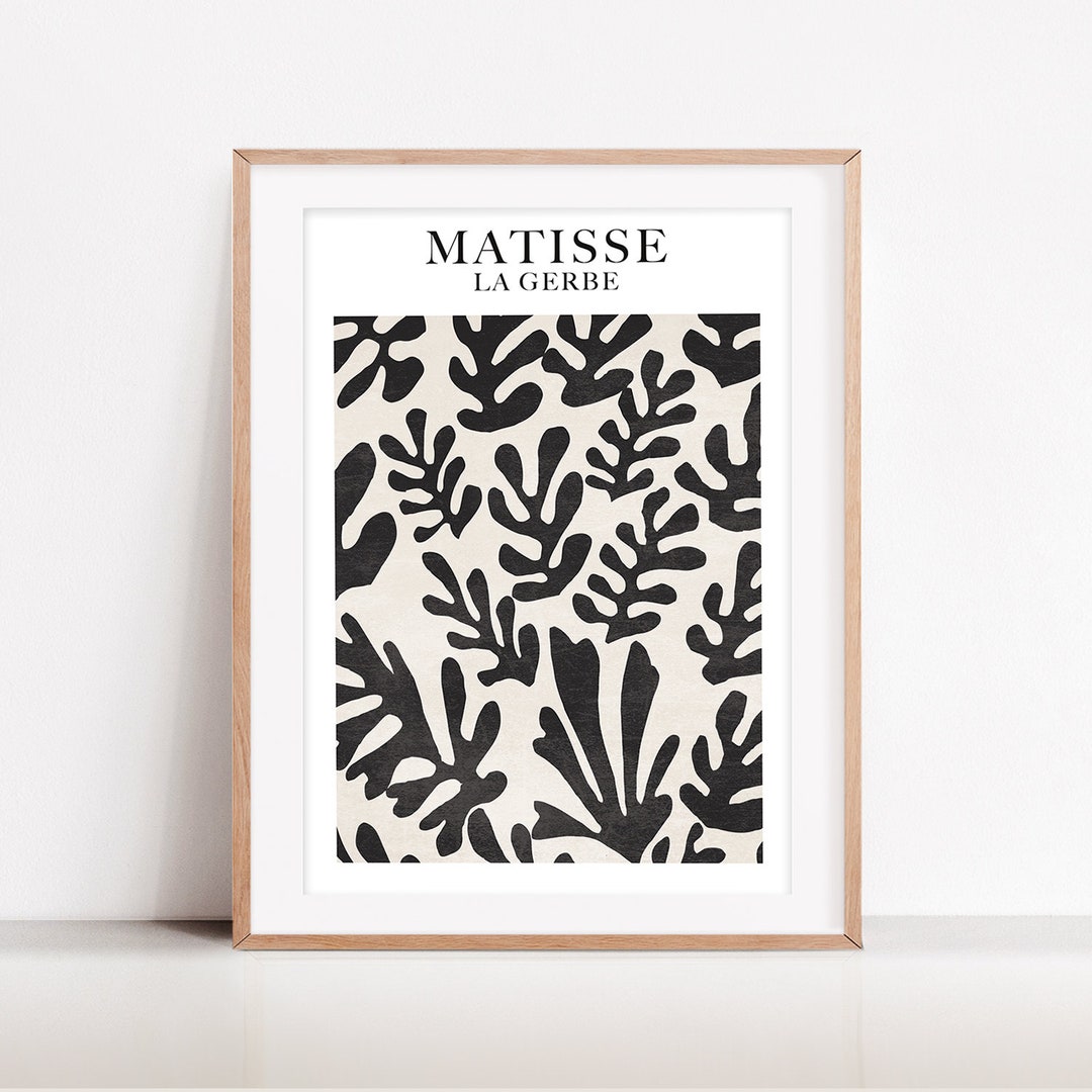Matisse Abstract Art, Matisse Poster, Botanical Art, Abstract Printable ...