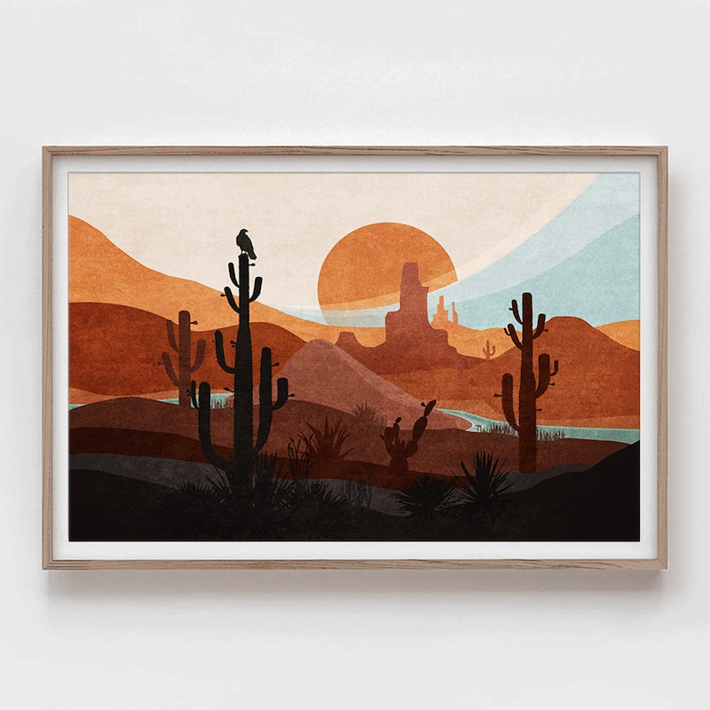 Desert Wall Art - Etsy