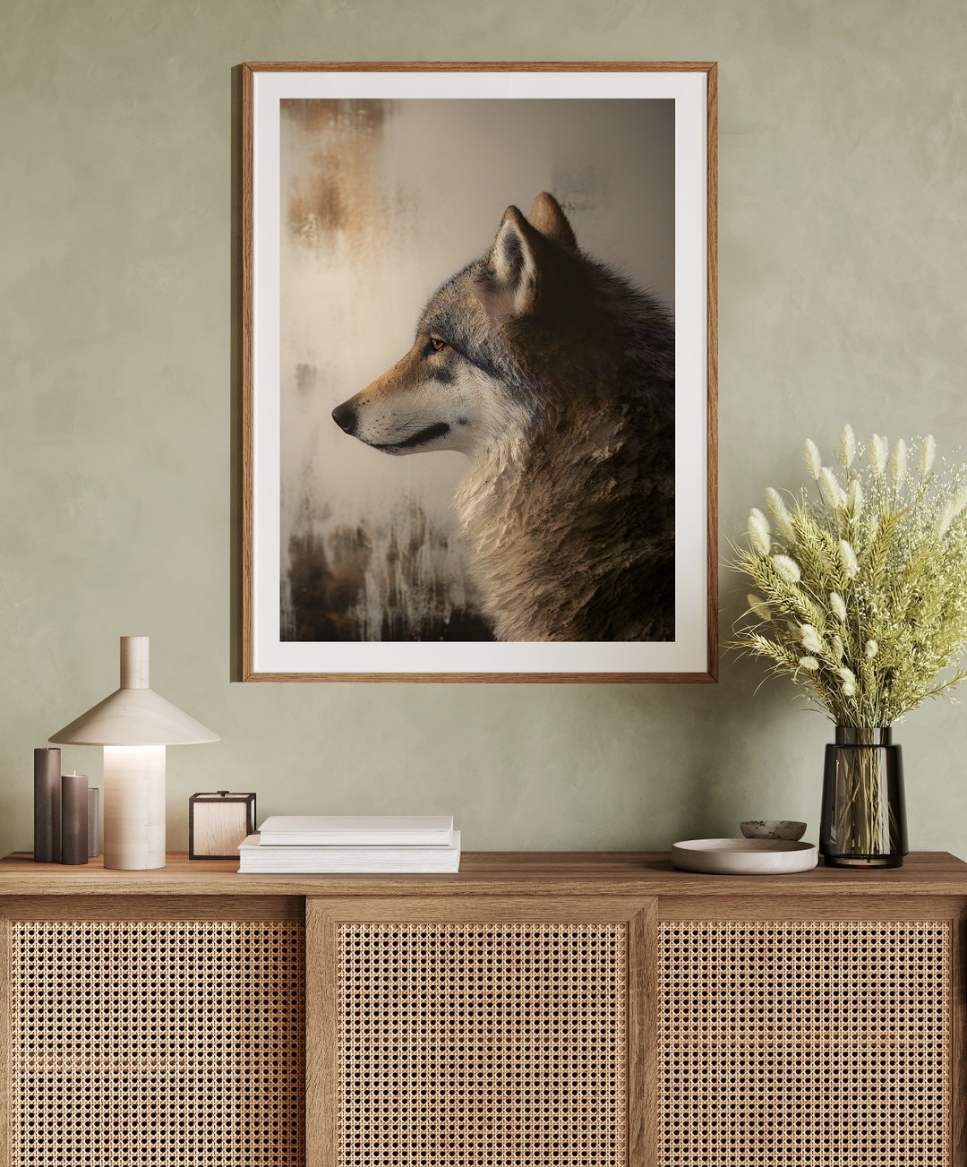Wolf Printable Art, Instant Download, Wolf Poster, Wildlife Gift ...