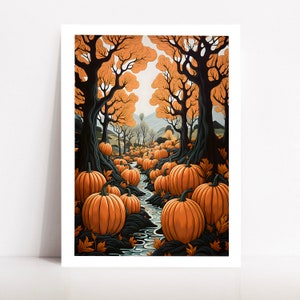 Halloween Digital Poster | Spooky Halloween Gallery Wall Set | Gothic ...