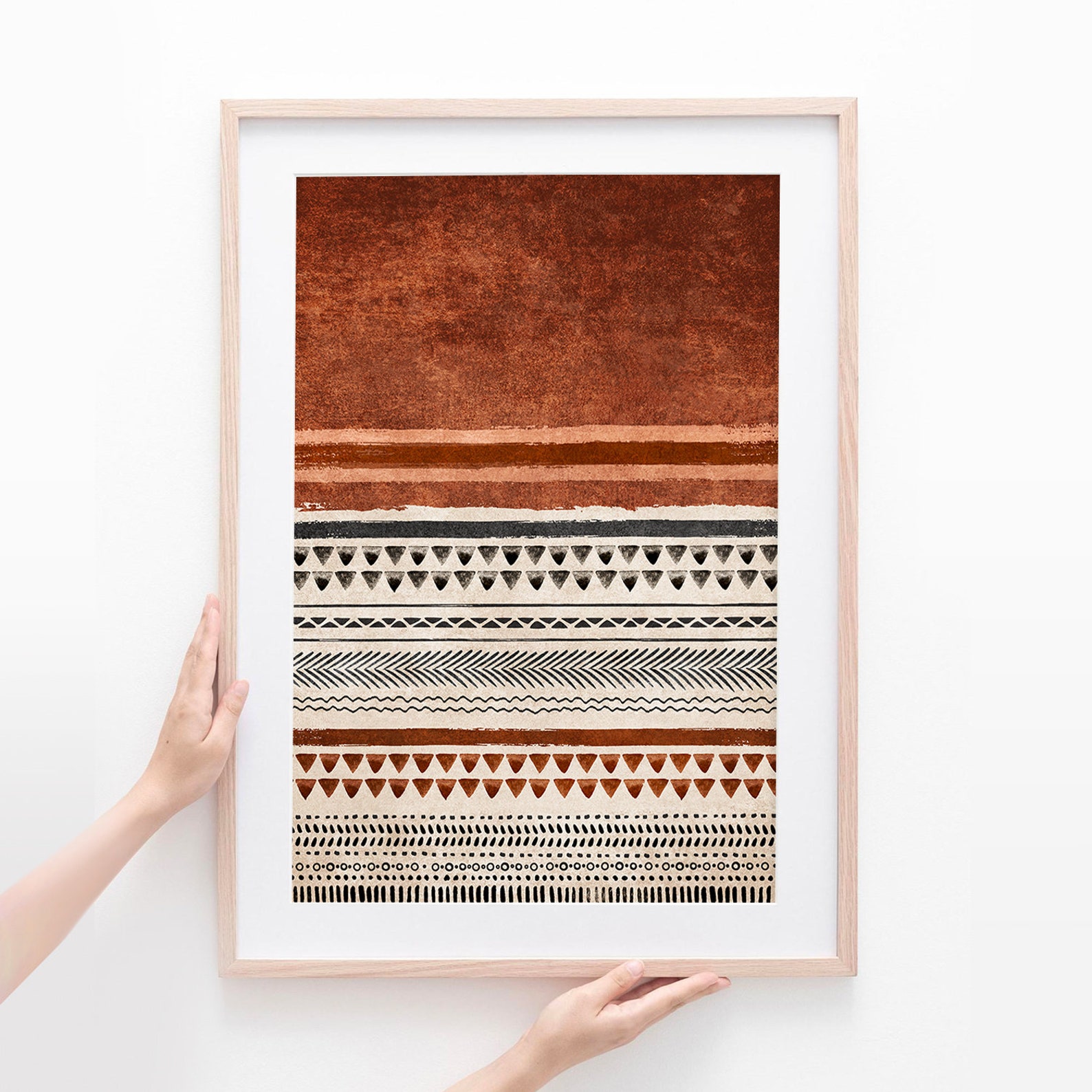 Organic Rug Pattern Abstract Art Print Set of 3 Living Room - Etsy