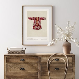 Set of 3 the Art of Ottoman Palace Caftan, Digital Poster, Anatolian ...