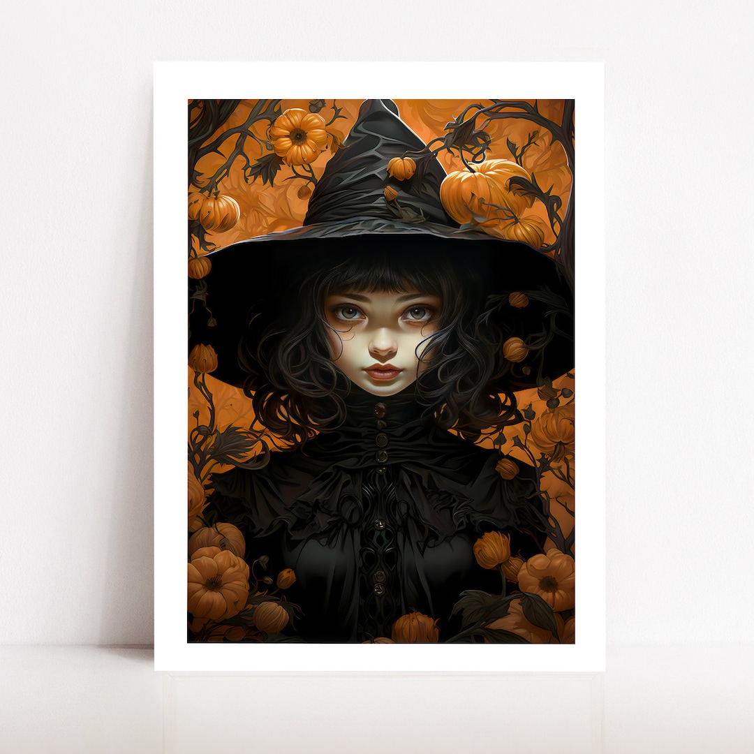 Halloween Digital Poster | Spooky Halloween Gallery Wall Set | Gothic ...