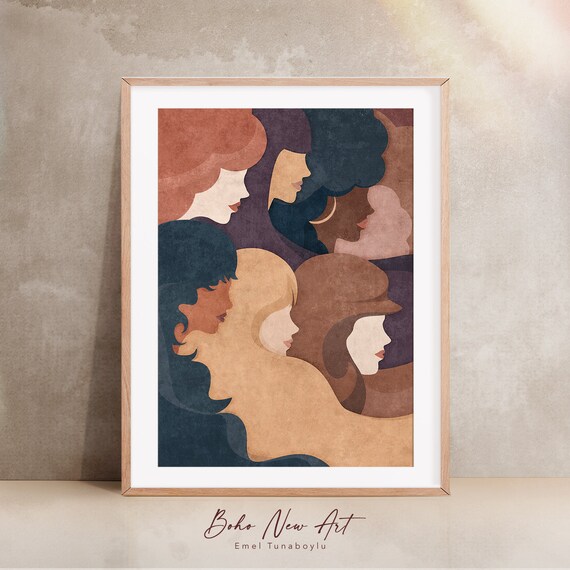 Feminist Wall Art Poster. Girls Power Print Art. Home Decor - Etsy