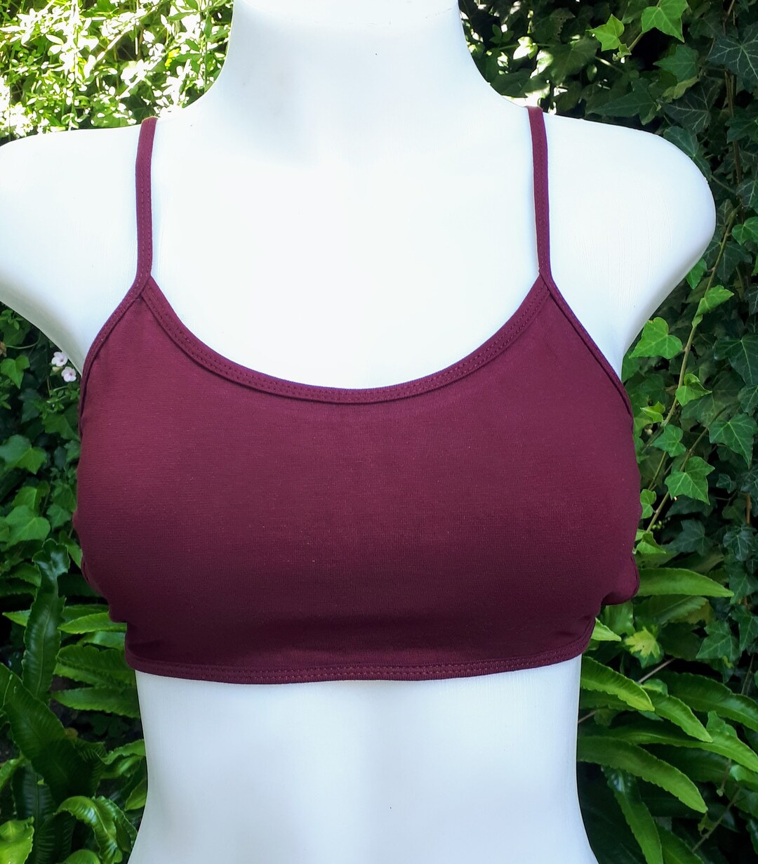 Stretch Cotton Bra, Plain Bralette, Fancy Bra, Yoga Bra, Star Back - Etsy