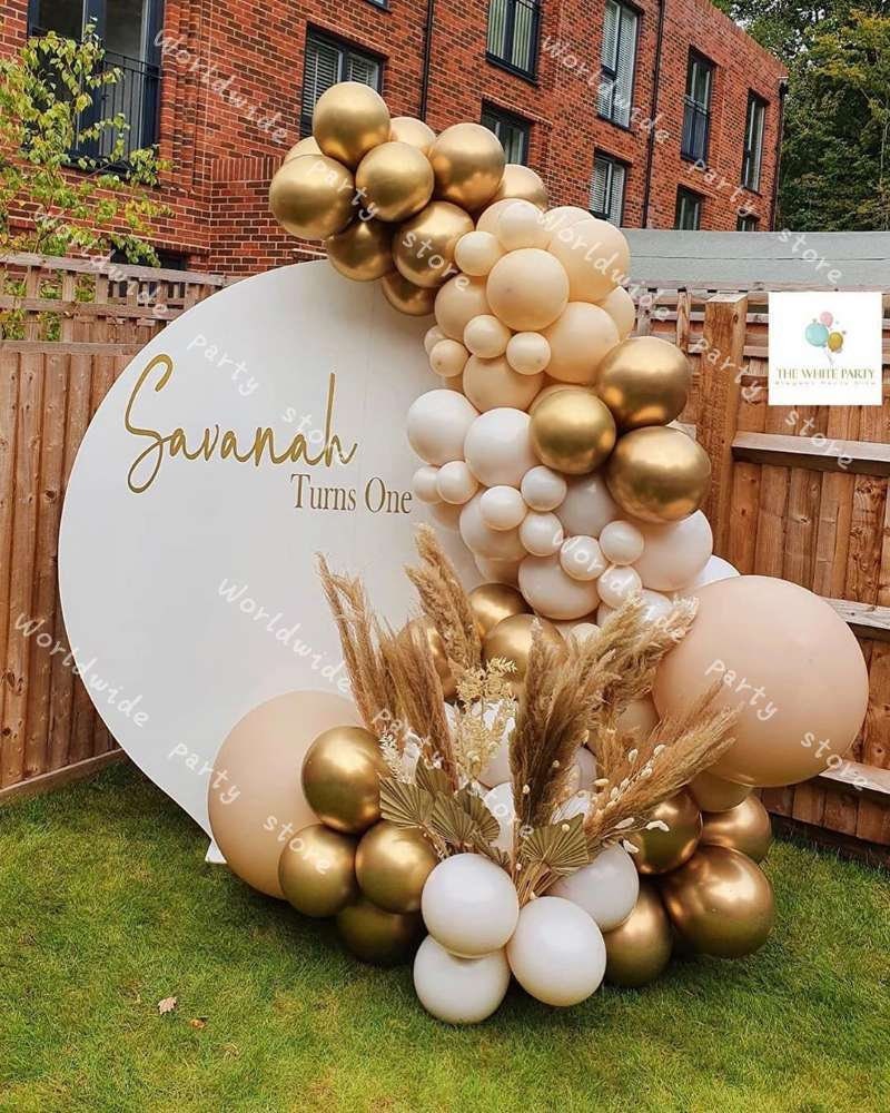 DIY Baby Shower Party WEDDING Decoration Balloon Garland Arch Kit White ...