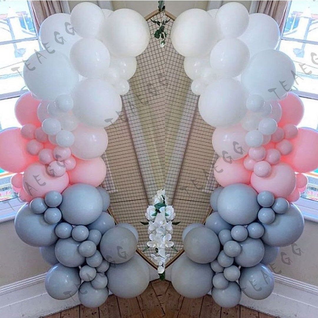 120pcs Girl Birthday Party Balloons Garland Arch Kit Macaron - Etsy