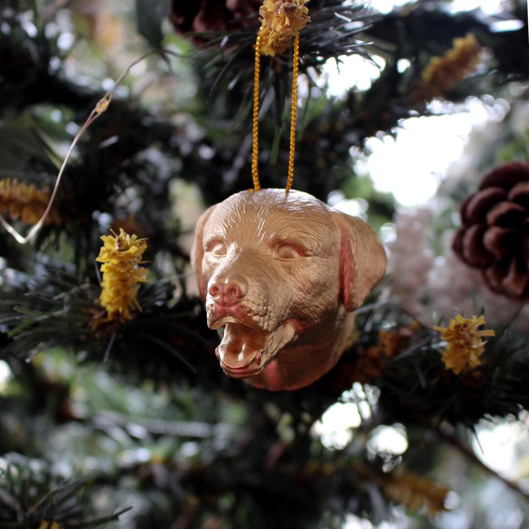 PACK 6 - Smiley Labrador Retriever Christmas Pendant: Festive Canine ...