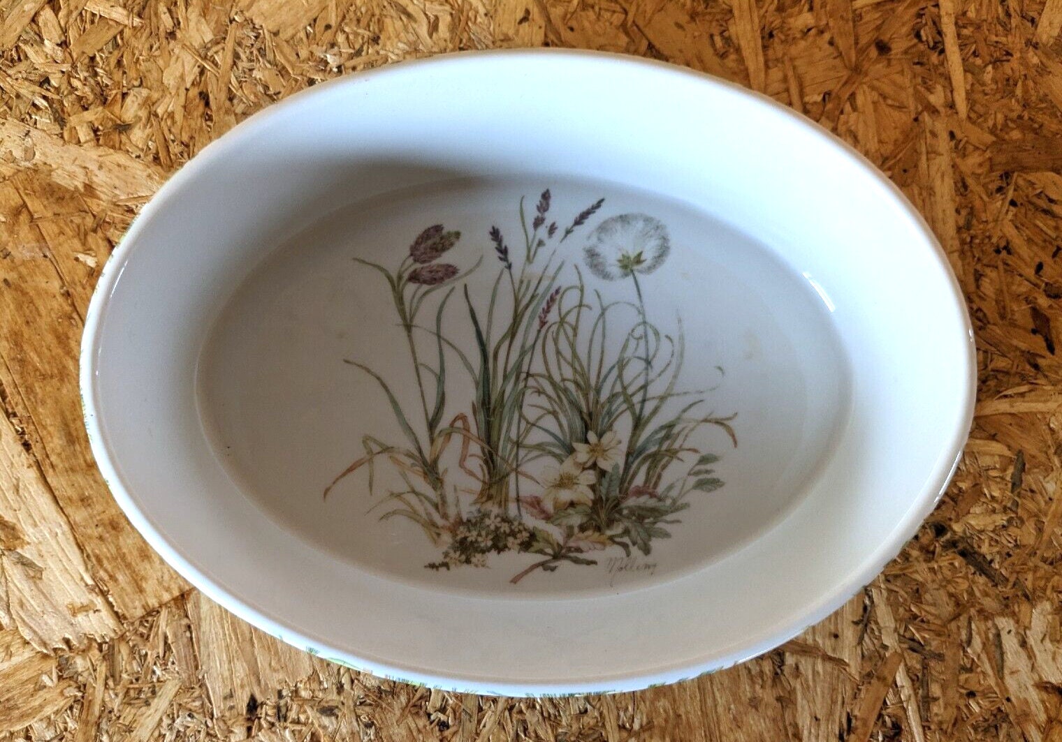 Vintage Pillivuyt Molling Porcelain Oval Serving Dish Spring - Etsy