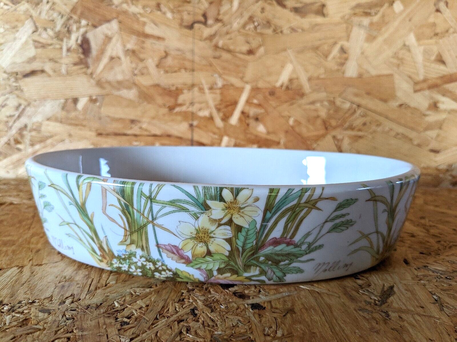 Vintage Pillivuyt Molling Porcelain Oval Serving Dish Spring - Etsy