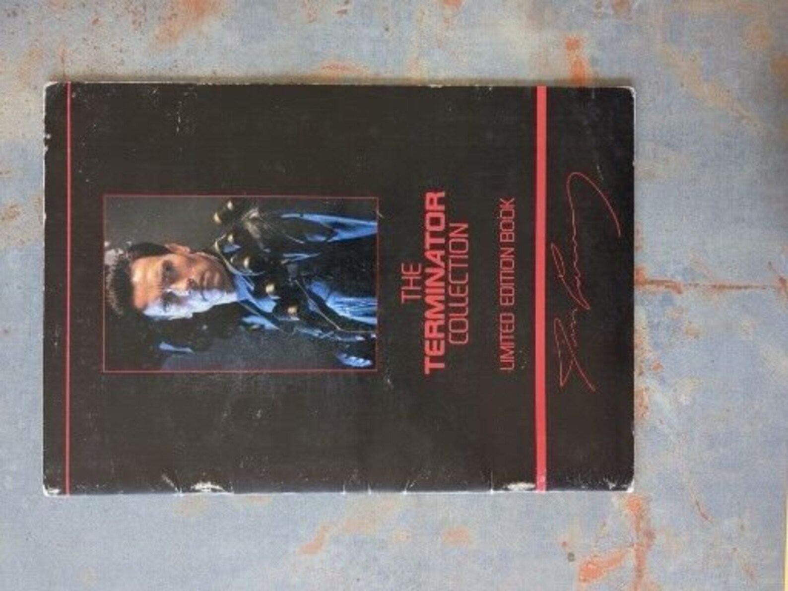 The Terminator Collection VHS Set 3 Box Limited Ed. Book Hologram Cover ...