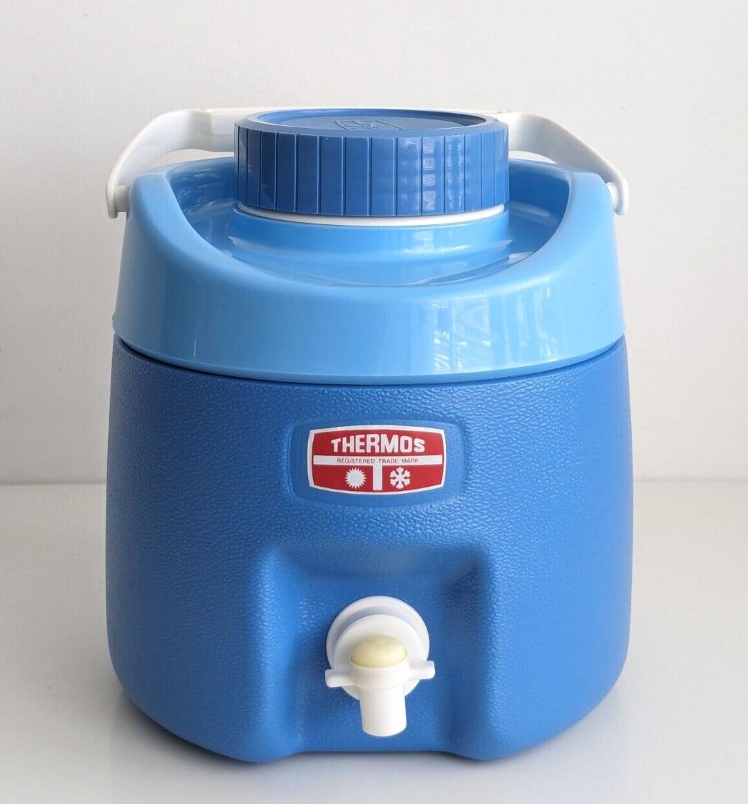 Thermos Drinks Cooler Flask & Tap J4 Blue 4 Litre Picnic Camping ...