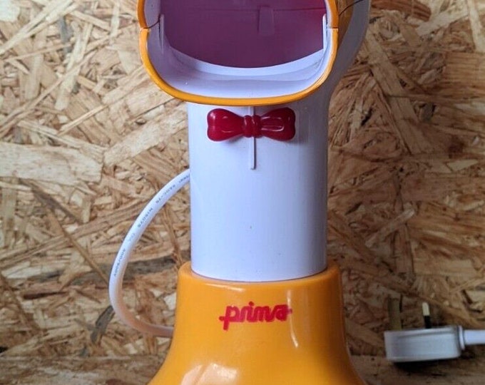 PRIMA Duck Popcorn Maker Easy Popper Hot Air Retro Vintage White Yellow ...