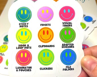 Autism Acceptance Infinity Educator Decals Special Education Sticker ...