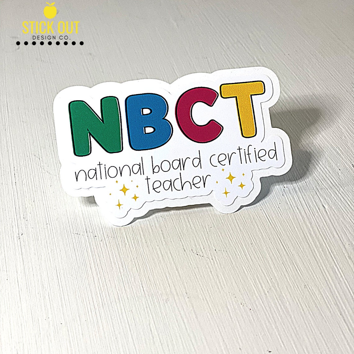 NBCT | Board Certified Teacher | Gift for Educator | Education Decals ...