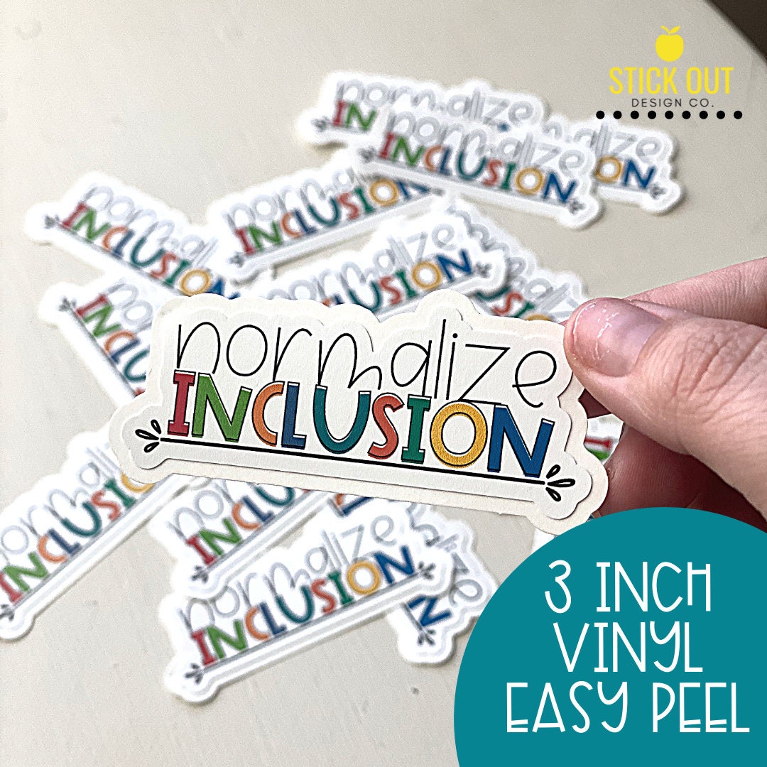 Inclusion Matters Decals | Special Education Sticker | Sped Sticker ...