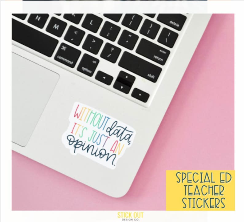 Data Sticker Laptop Sticker Teacher Sticker Special - Etsy