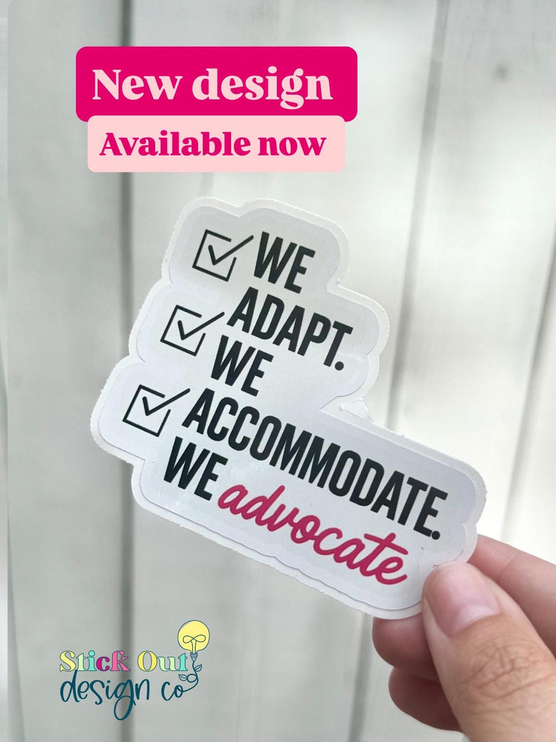 Advocate | Laptop Sticker | Teacher Sticker | Special Education Teacher ...