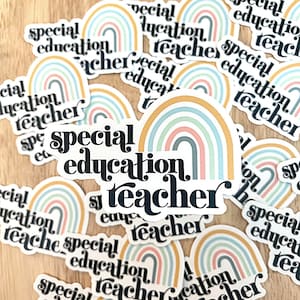 Special Education Teacher Sticker| Special Ed | Laptop Sticker ...
