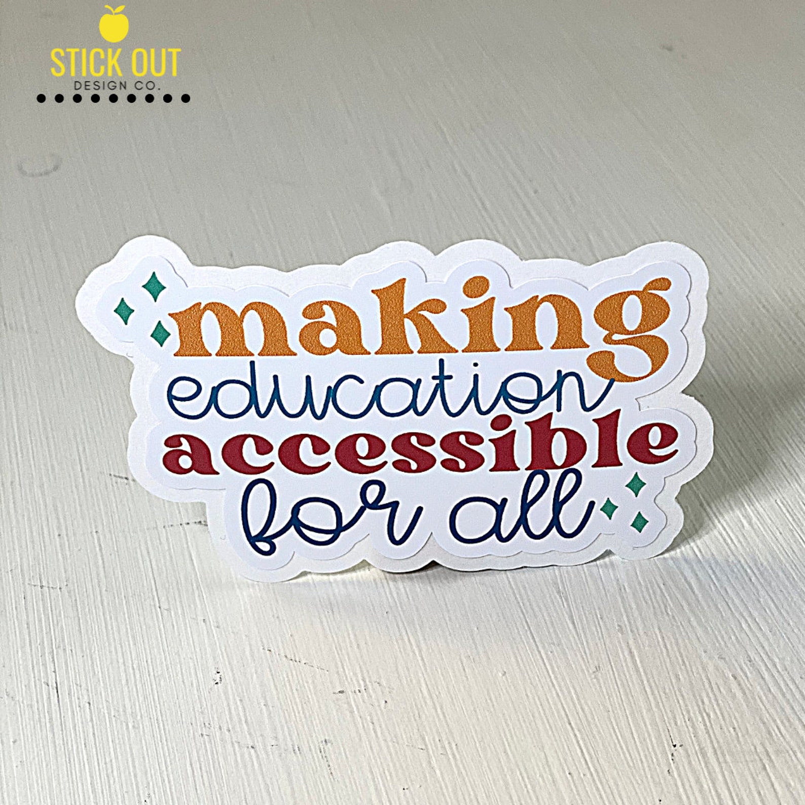 Accessible Educator Decals Special Education Sticker Sped - Etsy