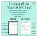 Special Education Lesson Plan Template | Special Education Lesson Plans ...