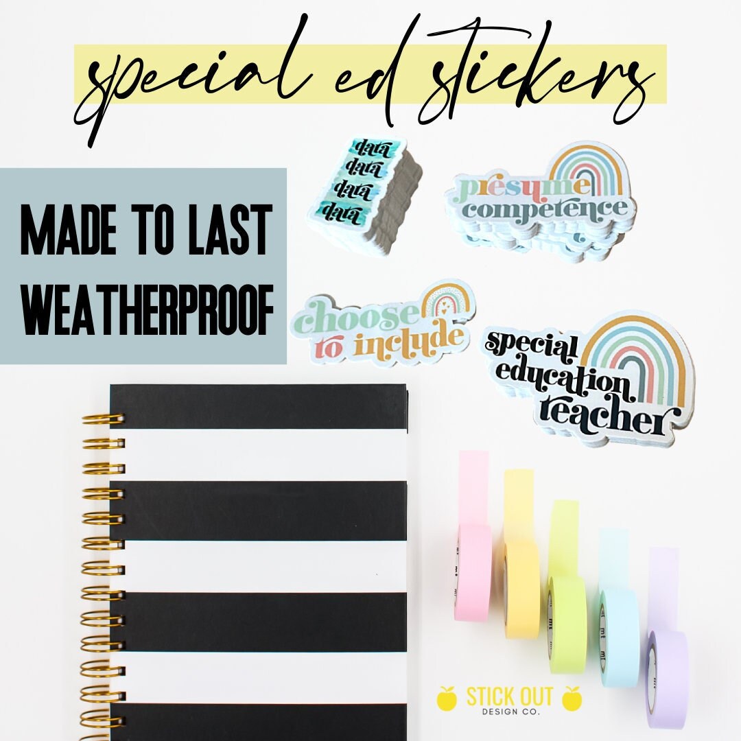 Special Education Teacher Sticker Bundle | Special Ed | Teacher Sticker ...