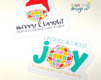 Autism Acceptance Infinity Educator Decals Special Education Sticker ...