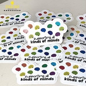Autism Acceptance Infinity Educator Decals | Special Education Sticker ...